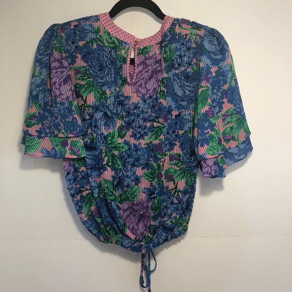 Vintage | Tops | Vintage Diane Freis Hand Beaded Top | Poshmark